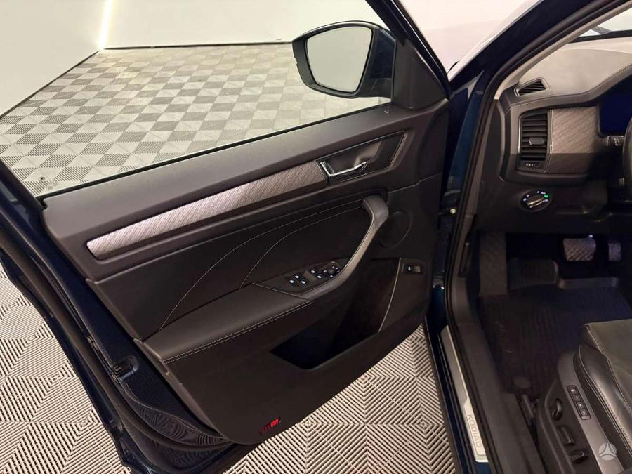 Синий Шкода Kodiaq 2022 в Мариямполе, объемом двигателя 1.97 л и пробегом 162 тыс. км за 26500 €, фото 27 на AUTOMOTO.COM.LV