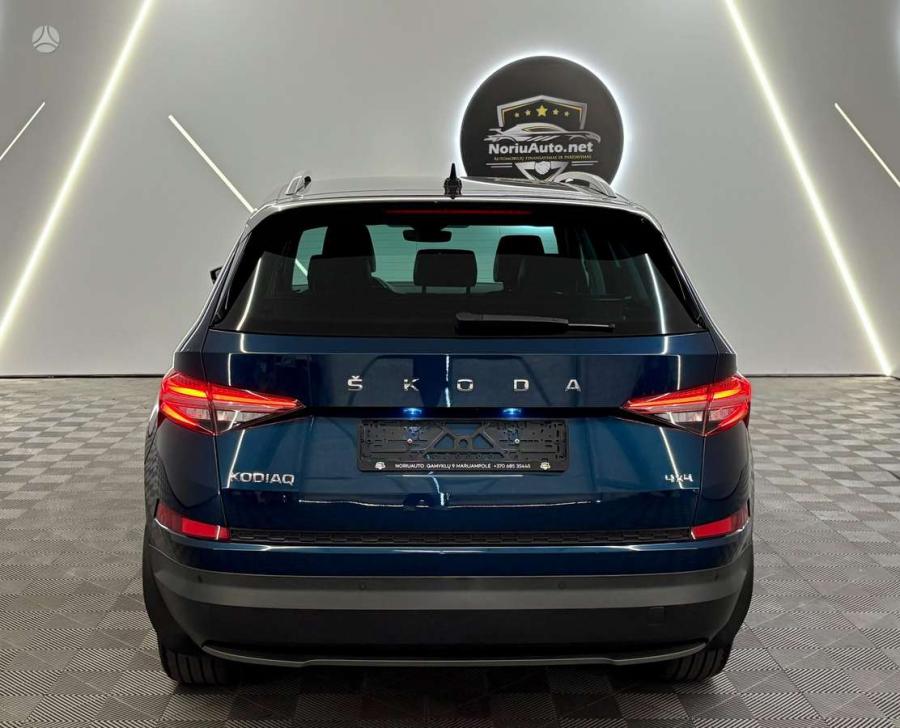 Синий Шкода Kodiaq 2022 в Мариямполе, объемом двигателя 1.97 л и пробегом 162 тыс. км за 26500 €, фото 35 на AUTOMOTO.COM.LV