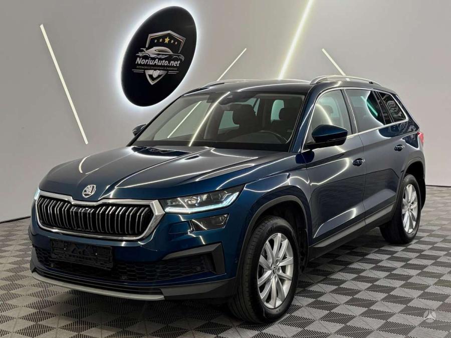 Синий Шкода Kodiaq 2022 в Мариямполе, объемом двигателя 1.97 л и пробегом 162 тыс. км за 26500 €, фото 38 на AUTOMOTO.COM.LV