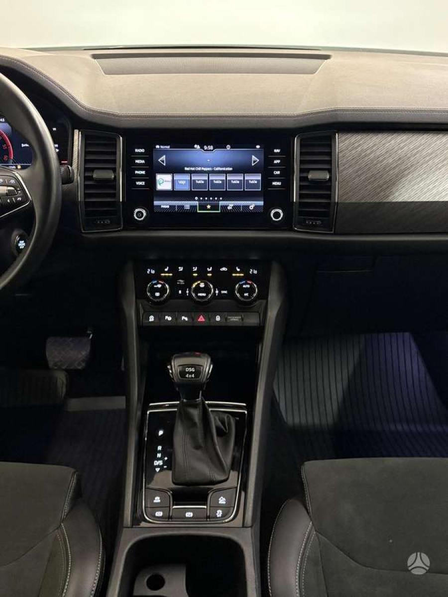 Синий Шкода Kodiaq 2022 в Мариямполе, объемом двигателя 1.97 л и пробегом 162 тыс. км за 26500 €, фото 39 на AUTOMOTO.COM.LV