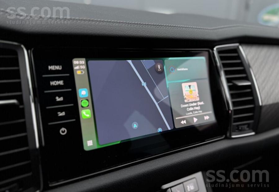 Blue Skoda Kodiaq 2022 in Riga, with an engine capacity of 2.00 L and mileage of 145 thousand km for 27400 €, photo 15 on AUTOMOTO.COM.LV