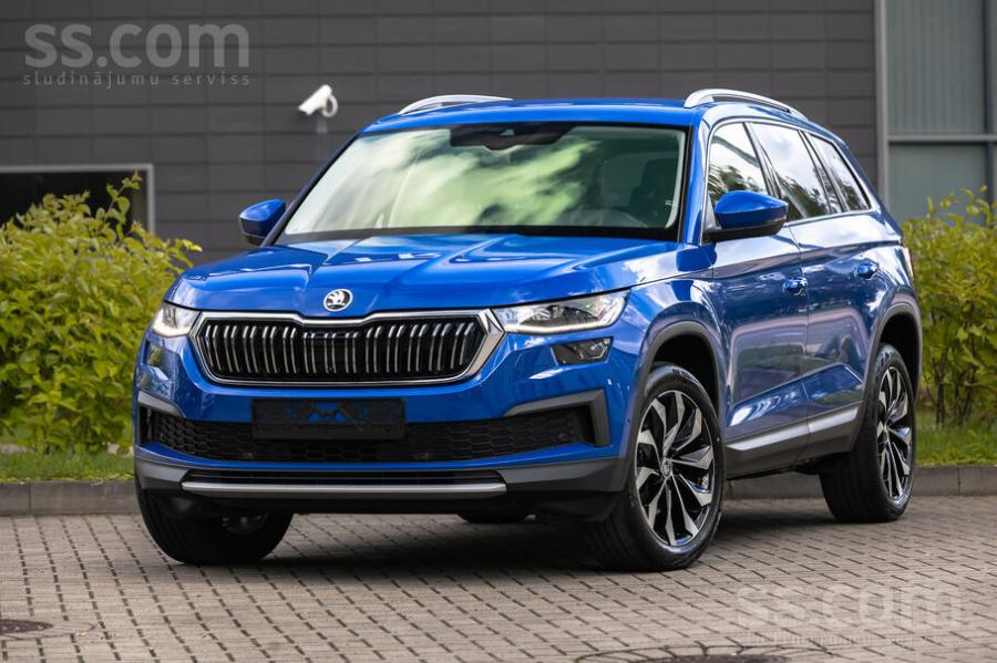Синий Шкода Kodiaq 2022 в Елгава, объемом двигателя 2.00 л и пробегом 198 тыс. км за 23500 €, фото 1 на AUTOMOTO.COM.LV