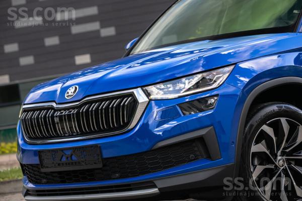 Синий Шкода Kodiaq 2022 в Елгава, объемом двигателя 2.00 л и пробегом 198 тыс. км за 23500 €, фото 3 на AUTOMOTO.COM.LV