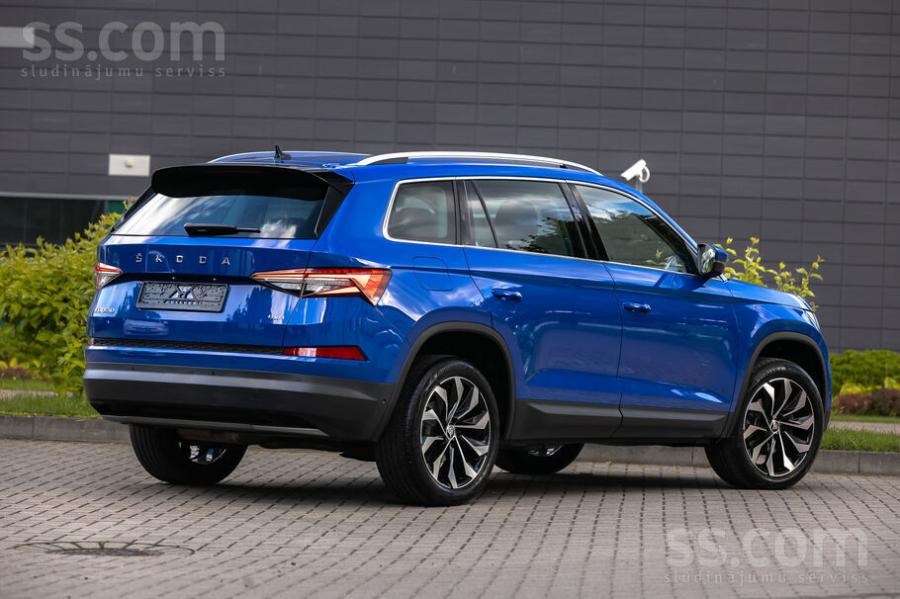 Синий Шкода Kodiaq 2022 в Елгава, объемом двигателя 2.00 л и пробегом 198 тыс. км за 23500 €, фото 5 на AUTOMOTO.COM.LV