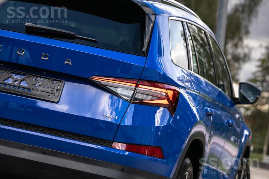 Синий Шкода Kodiaq 2022 в Елгава, объемом двигателя 2.00 л и пробегом 198 тыс. км за 23500 €, фото 7 на AUTOMOTO.COM.LV