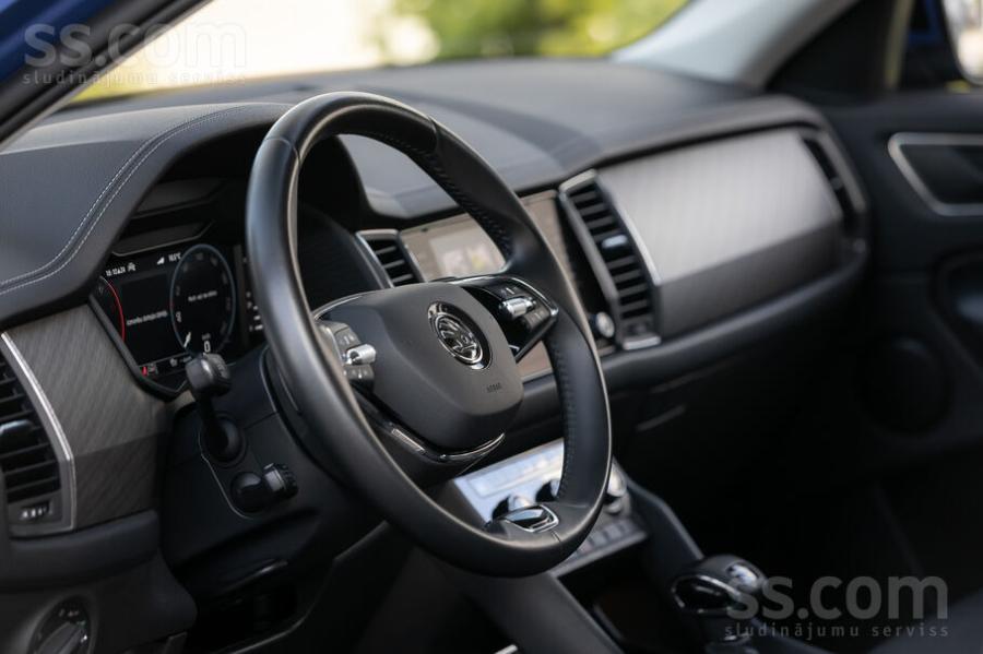 Синий Шкода Kodiaq 2022 в Елгава, объемом двигателя 2.00 л и пробегом 198 тыс. км за 23500 €, фото 9 на AUTOMOTO.COM.LV