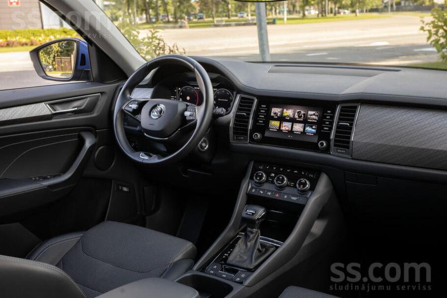 Синий Шкода Kodiaq 2022 в Елгава, объемом двигателя 2.00 л и пробегом 198 тыс. км за 23500 €, фото 15 на AUTOMOTO.COM.LV