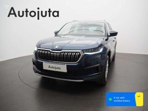 Синий Шкода Kodiaq 2022 в Вильнюс, объемом двигателя 1.98 л и пробегом 131 тыс. км за 28950 €, фото  на AUTOMOTO.COM.LV