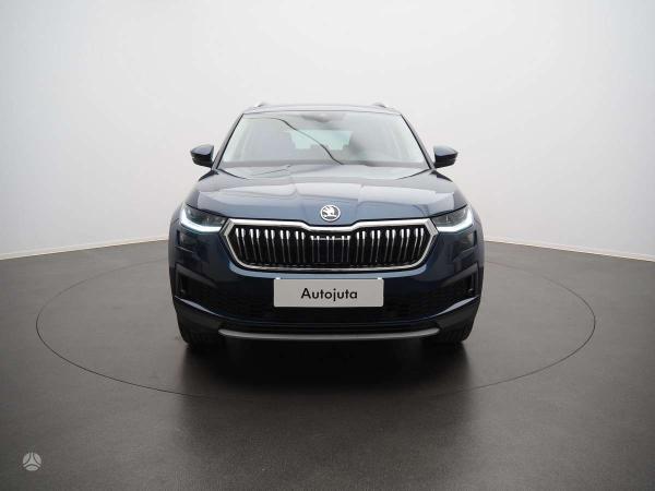 Синий Шкода Kodiaq 2022 в Вильнюс, объемом двигателя 1.98 л и пробегом 131 тыс. км за 28950 €, фото 2 на AUTOMOTO.COM.LV