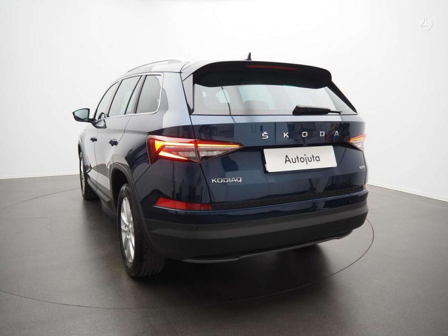 Синий Шкода Kodiaq 2022 в Вильнюс, объемом двигателя 1.98 л и пробегом 131 тыс. км за 28950 €, фото 7 на AUTOMOTO.COM.LV