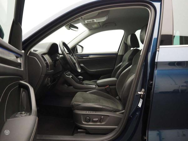 Синий Шкода Kodiaq 2022 в Вильнюс, объемом двигателя 1.98 л и пробегом 131 тыс. км за 28950 €, фото 8 на AUTOMOTO.COM.LV