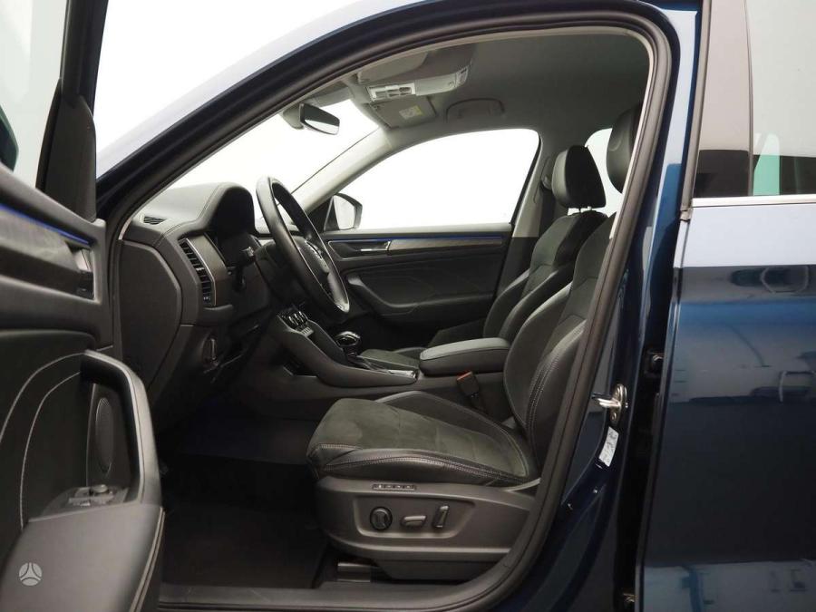 Синий Шкода Kodiaq 2022 в Вильнюс, объемом двигателя 1.98 л и пробегом 131 тыс. км за 28950 €, фото 9 на AUTOMOTO.COM.LV