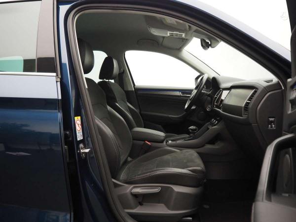 Синий Шкода Kodiaq 2022 в Вильнюс, объемом двигателя 1.98 л и пробегом 131 тыс. км за 28950 €, фото 10 на AUTOMOTO.COM.LV