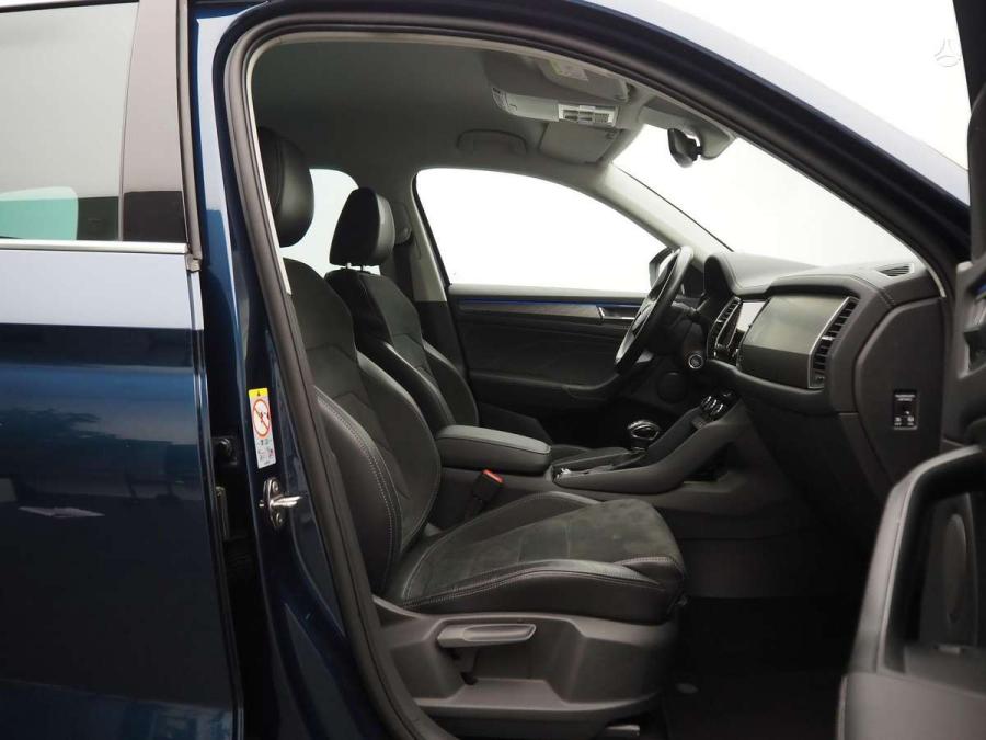 Синий Шкода Kodiaq 2022 в Вильнюс, объемом двигателя 1.98 л и пробегом 131 тыс. км за 28950 €, фото 11 на AUTOMOTO.COM.LV