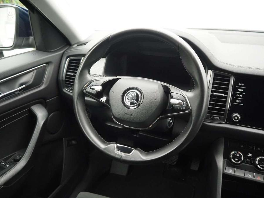 Синий Шкода Kodiaq 2022 в Вильнюс, объемом двигателя 1.98 л и пробегом 131 тыс. км за 28950 €, фото 22 на AUTOMOTO.COM.LV