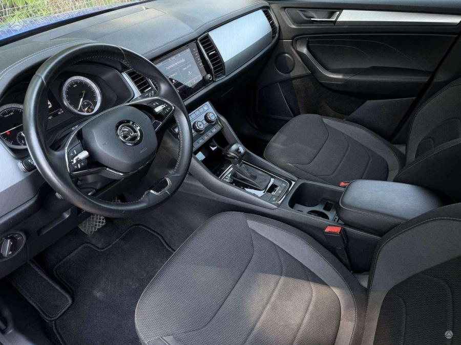 Zils Skoda Kodiaq 2022 Viļņa, ar dzinēja tilpumu 1.97 L un nobraukumu 151 tūkst. km par 19990 €, foto 15 vietnē AUTOMOTO.COM.LV