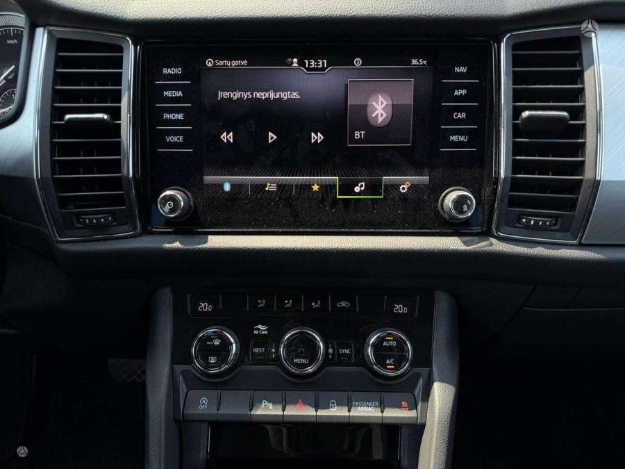 Zils Skoda Kodiaq 2022 Viļņa, ar dzinēja tilpumu 1.97 L un nobraukumu 151 tūkst. km par 19990 €, foto 29 vietnē AUTOMOTO.COM.LV
