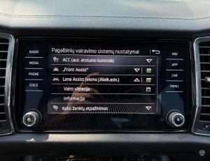 Zils Skoda Kodiaq 2022 Viļņa, ar dzinēja tilpumu 1.97 L un nobraukumu 151 tūkst. km par 19990 €, foto 34 vietnē AUTOMOTO.COM.LV