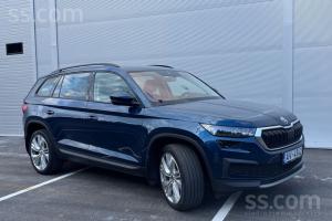 Синий Шкода Kodiaq 2022 в Рига, объемом двигателя 2.00 л и пробегом 88 тыс. км за 26900 €, фото  на AUTOMOTO.COM.LV