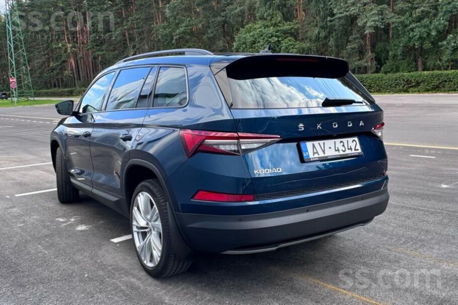 Zils Skoda Kodiaq 2022 Rīga, ar dzinēja tilpumu 2.00 L un nobraukumu 88 tūkst. km par 26900 €, foto 7 vietnē AUTOMOTO.COM.LV