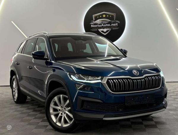Zils Skoda Kodiaq 2022 Marijampole, ar dzinēja tilpumu 1.97 L un nobraukumu 162 tūkst. km par 25900 €, foto 1 vietnē AUTOMOTO.COM.LV