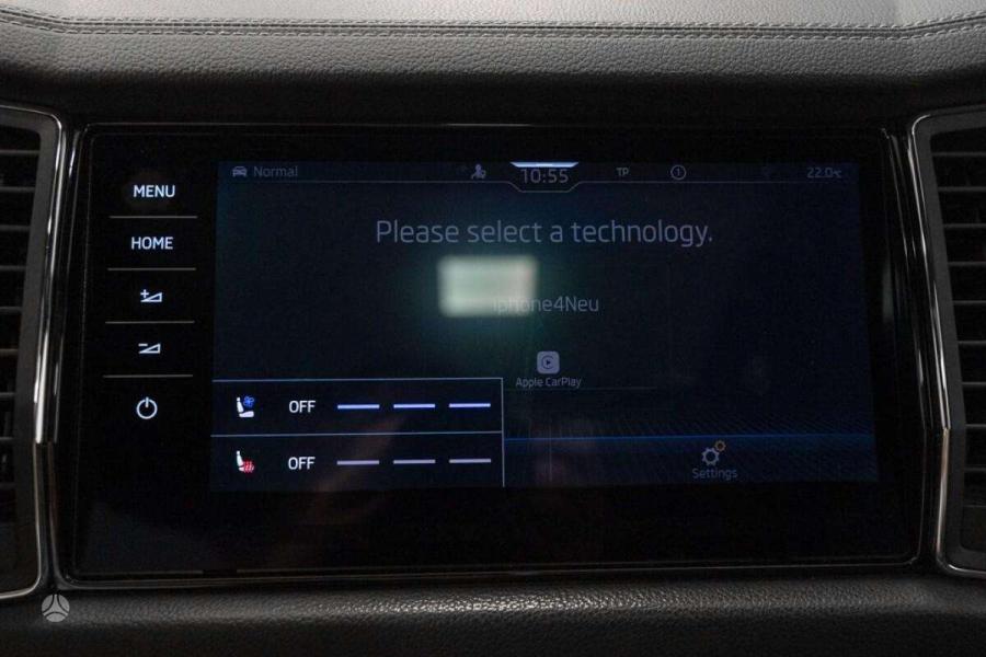 Zils Skoda Kodiaq 2022 Viļņa, ar dzinēja tilpumu 2.00 L un nobraukumu 147 tūkst. km par 31500 €, foto 23 vietnē AUTOMOTO.COM.LV