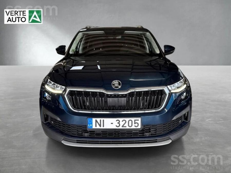Blue Skoda Kodiaq 2022 in Riga, with an engine capacity of 1.50 L and mileage of 89 thousand km for 24500 €, photo 3 on AUTOMOTO.COM.LV