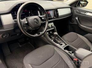 Blue Skoda Kodiaq 2022 in Riga, with an engine capacity of 1.50 L and mileage of 89 thousand km for 24500 €, photo 8 on AUTOMOTO.COM.LV