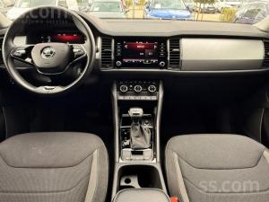 Blue Skoda Kodiaq 2022 in Riga, with an engine capacity of 1.50 L and mileage of 89 thousand km for 24500 €, photo 9 on AUTOMOTO.COM.LV