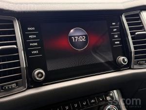 Blue Skoda Kodiaq 2022 in Riga, with an engine capacity of 1.50 L and mileage of 89 thousand km for 24500 €, photo 16 on AUTOMOTO.COM.LV