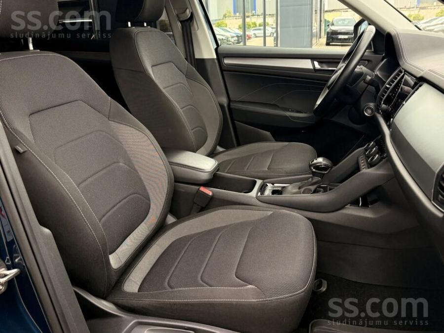 Blue Skoda Kodiaq 2022 in Riga, with an engine capacity of 1.50 L and mileage of 89 thousand km for 24500 €, photo 24 on AUTOMOTO.COM.LV