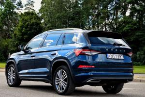 Синий Шкода Kodiaq 2022 в Вильнюс, объемом двигателя 1.97 л и пробегом 86 тыс. км за 27500 €, фото 4 на AUTOMOTO.COM.LV