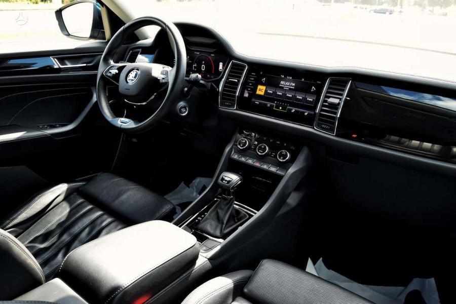 Синий Шкода Kodiaq 2022 в Вильнюс, объемом двигателя 1.97 л и пробегом 86 тыс. км за 27500 €, фото 15 на AUTOMOTO.COM.LV