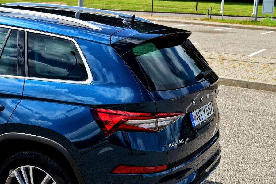 Синий Шкода Kodiaq 2022 в Вильнюс, объемом двигателя 1.97 л и пробегом 86 тыс. км за 27500 €, фото 26 на AUTOMOTO.COM.LV