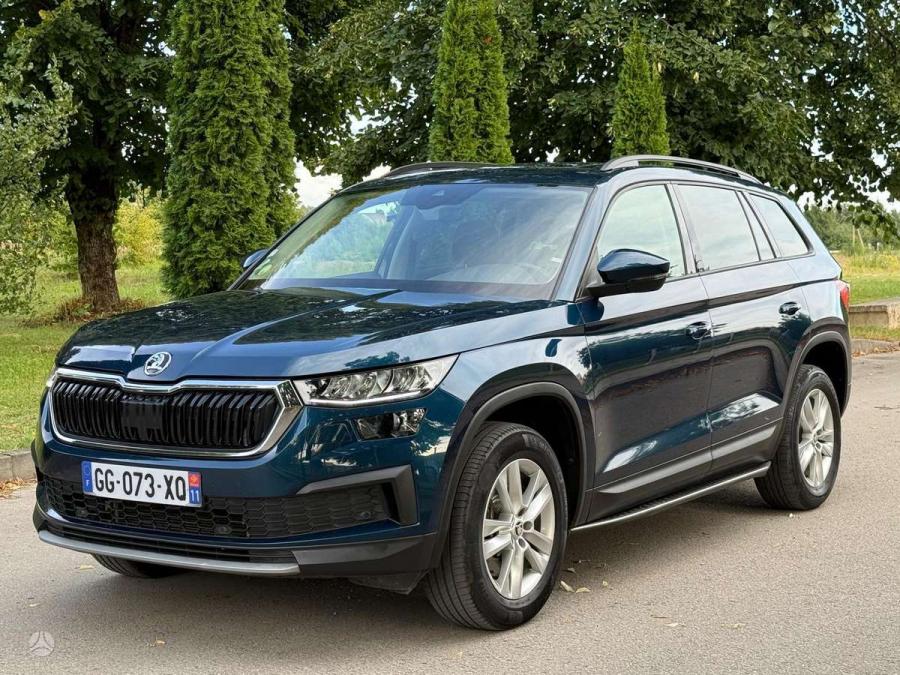 Синий Шкода Kodiaq 2022 в Таураге, объемом двигателя 1.97 л и пробегом 300 тыс. км за 17500 €, фото 3 на AUTOMOTO.COM.LV