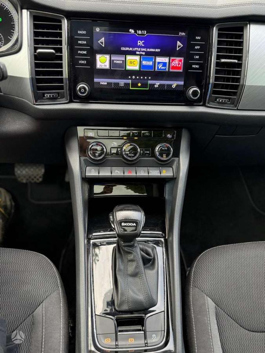 Синий Шкода Kodiaq 2022 в Таураге, объемом двигателя 1.97 л и пробегом 300 тыс. км за 17500 €, фото 22 на AUTOMOTO.COM.LV