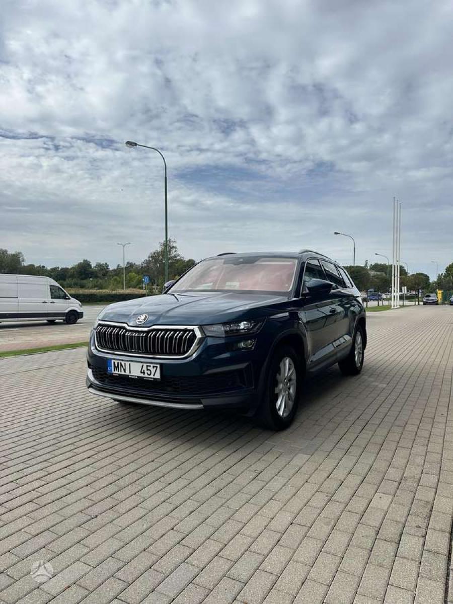 Синий Шкода Kodiaq 2022 в Клайпеда, объемом двигателя 1.50 л и пробегом 112 тыс. км за 25800 €, фото 5 на AUTOMOTO.COM.LV