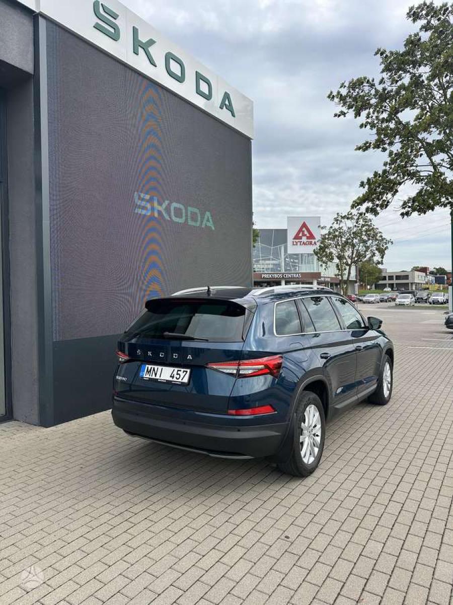 Синий Шкода Kodiaq 2022 в Клайпеда, объемом двигателя 1.50 л и пробегом 112 тыс. км за 25800 €, фото 6 на AUTOMOTO.COM.LV