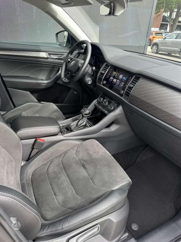Blue Skoda Kodiaq 2022 in Klaipeda, with an engine capacity of 1.50 L and mileage of 112 thousand km for 25800 €, photo 9 on AUTOMOTO.COM.LV