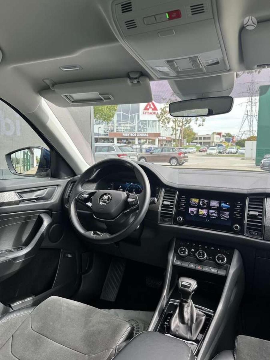 Синий Шкода Kodiaq 2022 в Клайпеда, объемом двигателя 1.50 л и пробегом 112 тыс. км за 25800 €, фото 12 на AUTOMOTO.COM.LV