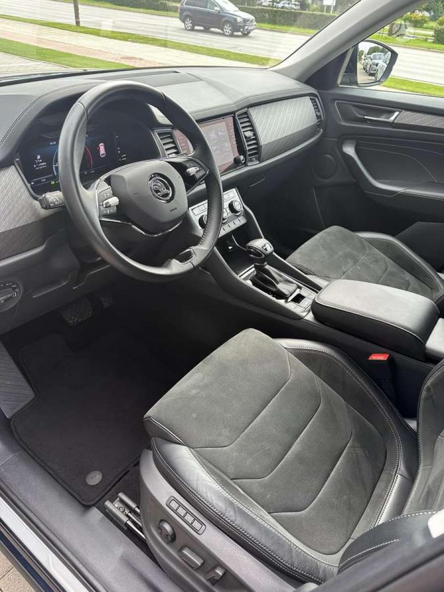 Синий Шкода Kodiaq 2022 в Клайпеда, объемом двигателя 1.50 л и пробегом 112 тыс. км за 25800 €, фото 14 на AUTOMOTO.COM.LV