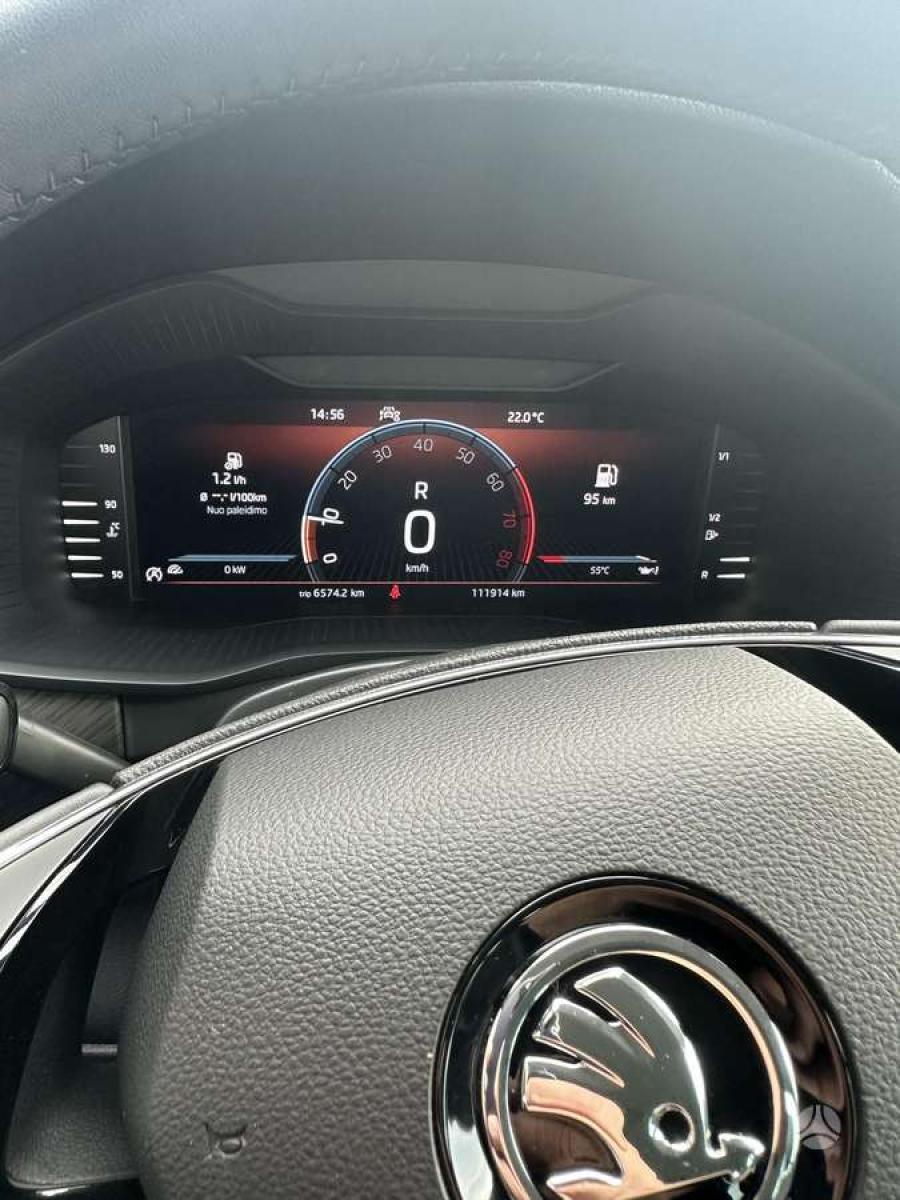 Синий Шкода Kodiaq 2022 в Клайпеда, объемом двигателя 1.50 л и пробегом 112 тыс. км за 25800 €, фото 17 на AUTOMOTO.COM.LV