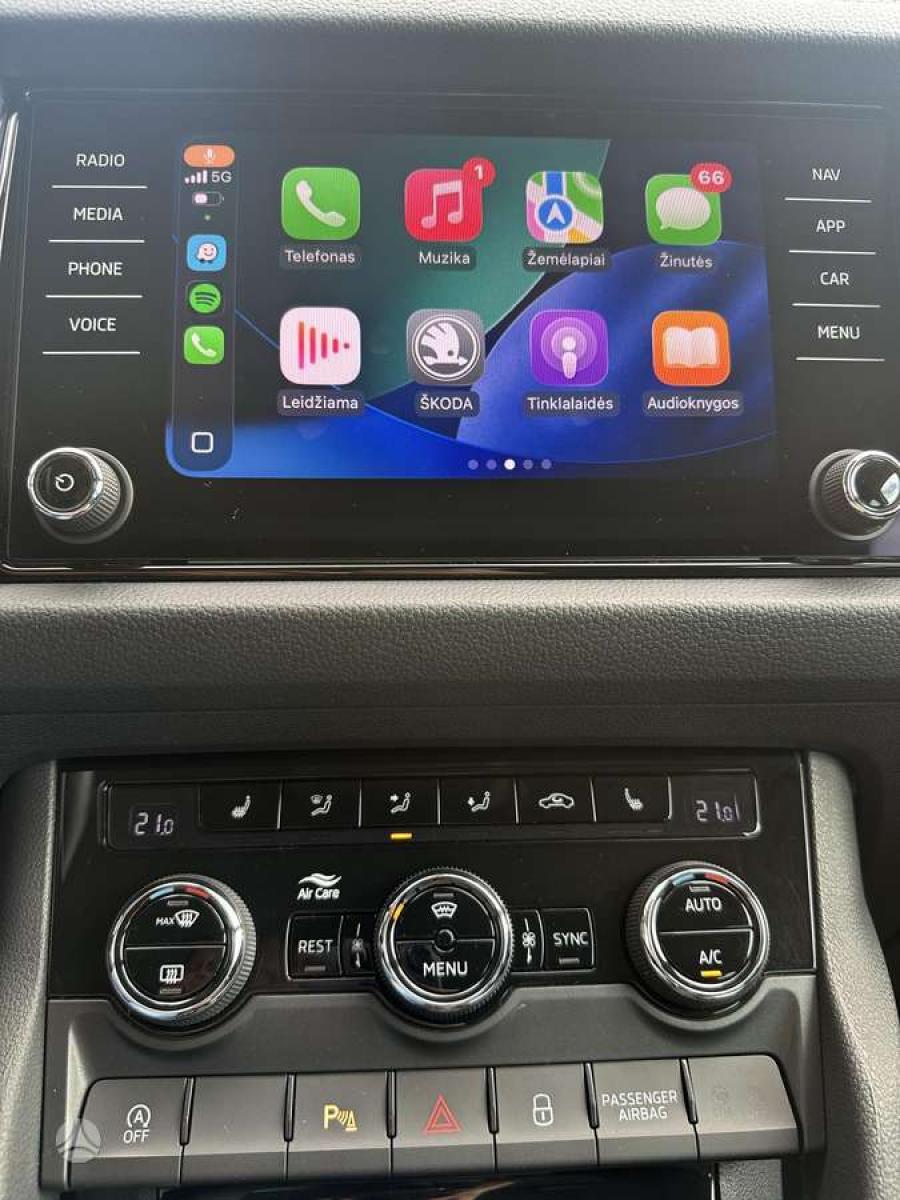 Синий Шкода Kodiaq 2022 в Клайпеда, объемом двигателя 1.50 л и пробегом 112 тыс. км за 25800 €, фото 27 на AUTOMOTO.COM.LV