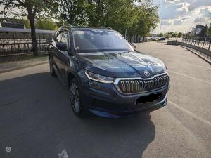 Blue Skoda Kodiaq 2022 in Telschi, with an engine capacity of 1.97 L and mileage of 256 thousand km for 24000 €, photo 3 on AUTOMOTO.COM.LV