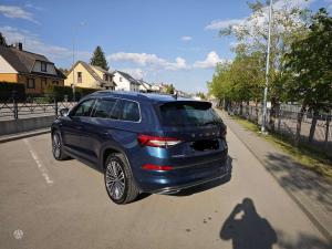 Blue Skoda Kodiaq 2022 in Telschi, with an engine capacity of 1.97 L and mileage of 256 thousand km for 24000 €, photo 4 on AUTOMOTO.COM.LV
