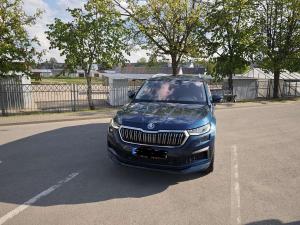 Blue Skoda Kodiaq 2022 in Telschi, with an engine capacity of 1.97 L and mileage of 256 thousand km for 24000 €, photo 5 on AUTOMOTO.COM.LV