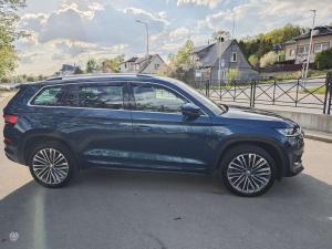 Blue Skoda Kodiaq 2022 in Telschi, with an engine capacity of 1.97 L and mileage of 256 thousand km for 24000 €, photo 7 on AUTOMOTO.COM.LV