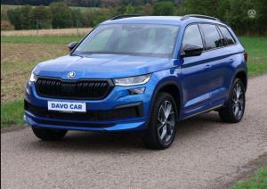 Синий Шкода Kodiaq 2022 в Вильнюс, объемом двигателя 2.00 л и пробегом 131 тыс. км за 36000 €, фото 1 на AUTOMOTO.COM.LV