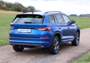 Синий Шкода Kodiaq 2022 в Вильнюс, объемом двигателя 2.00 л и пробегом 131 тыс. км за 36000 €, фото 4 на AUTOMOTO.COM.LV
