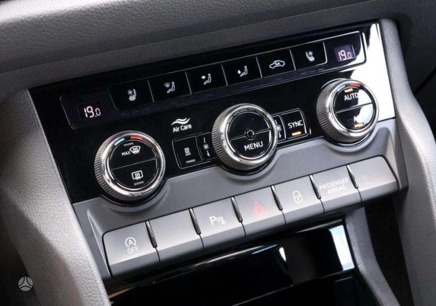 Синий Шкода Kodiaq 2022 в Вильнюс, объемом двигателя 2.00 л и пробегом 131 тыс. км за 36000 €, фото 13 на AUTOMOTO.COM.LV
